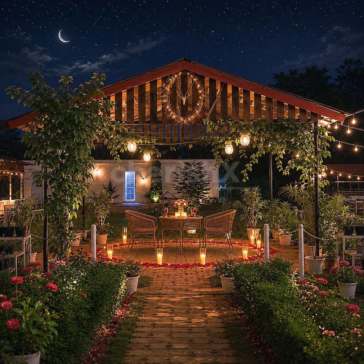 Romantic Cabana Candlelight Dinners in Delhi NCR