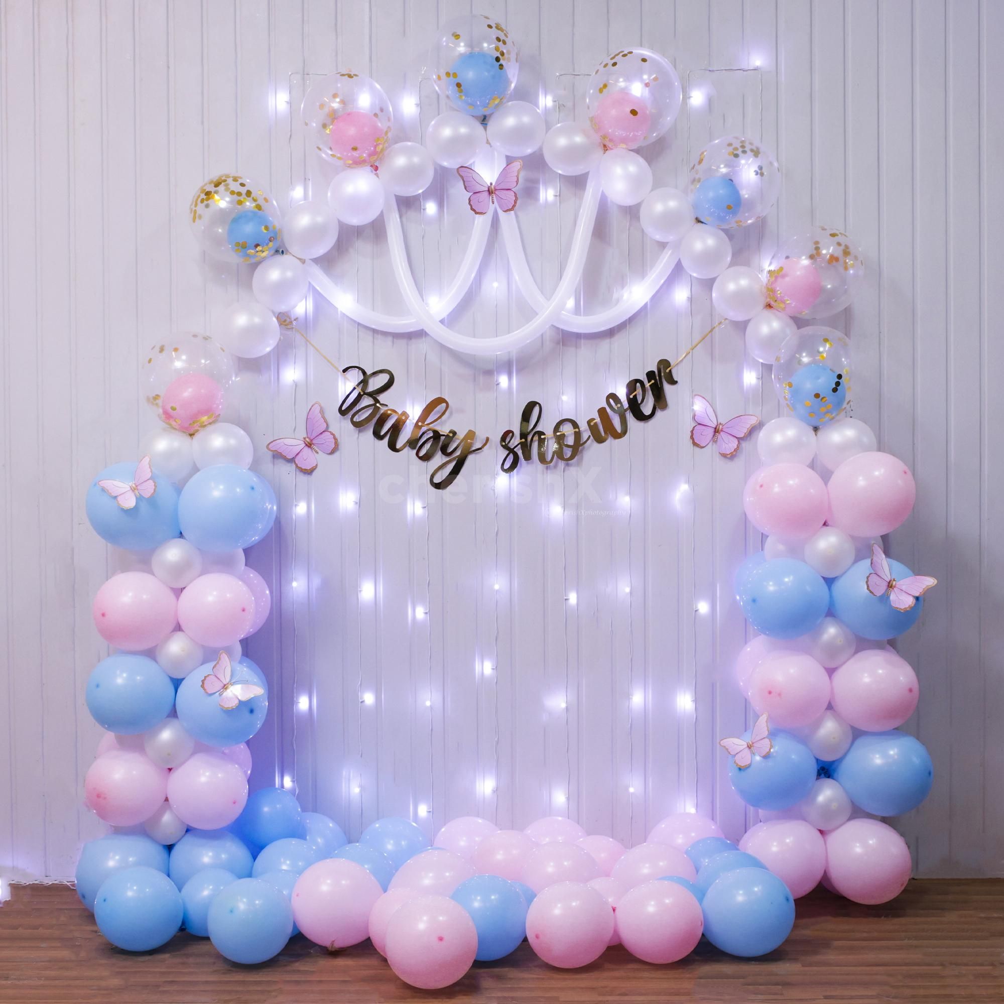 Balloons, Butterflies & Bling Your Baby Shower Just Leveled Up | Bangalore